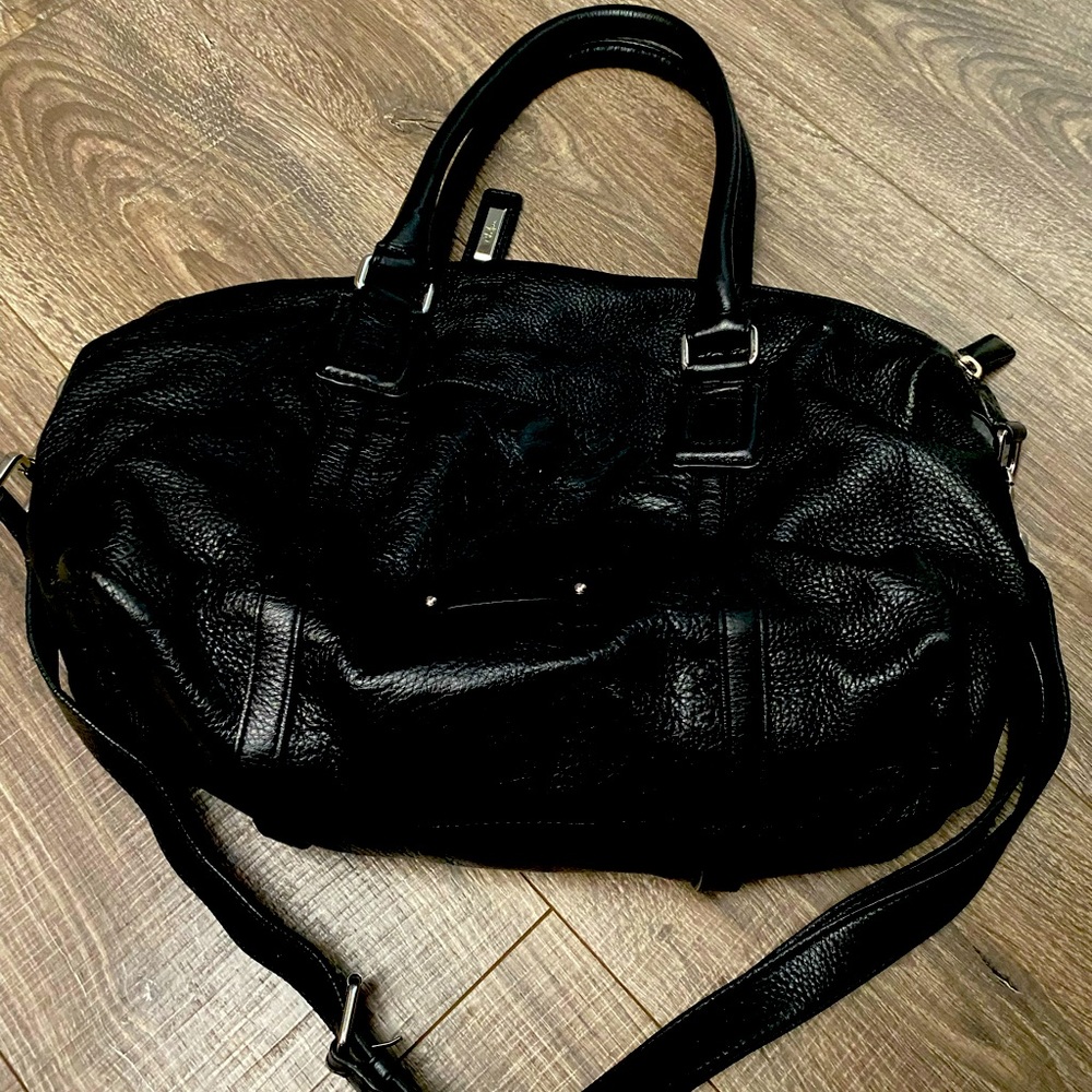 Cole Hann Italian Leather Shoulder/Crossbody Bag - Gem